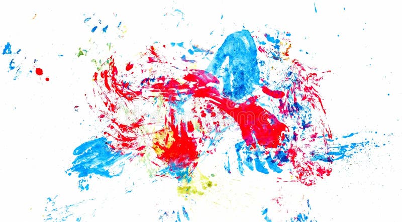 Color ink spots stock image. Image of splat, brush, design - 78571893