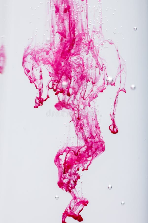 Color inks in water stock image. Image of dynamic, clouds - 43304231