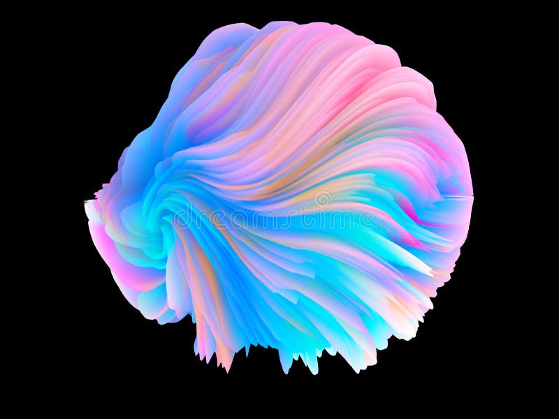 Color Island Twist stock illustration. Illustration of colorful - 188569181