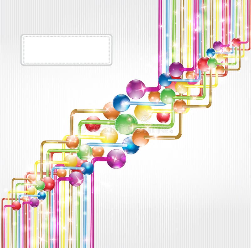 Color Label Advertising Banner Glossy Background S Stock Vector ...