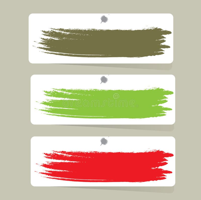 Color Labels, Vector Illustration Stock Illustration - Illustration of ...