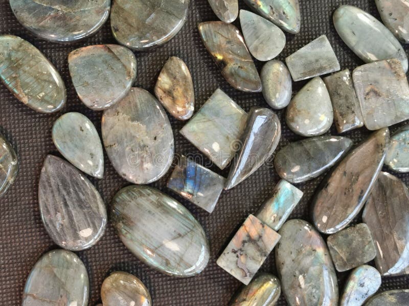 Color Labradorite Mineral Texture Stock Photo - Image of background ...