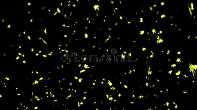 Color Leaf Emerges Particle Motion Graphics Stock Video - Video of ...