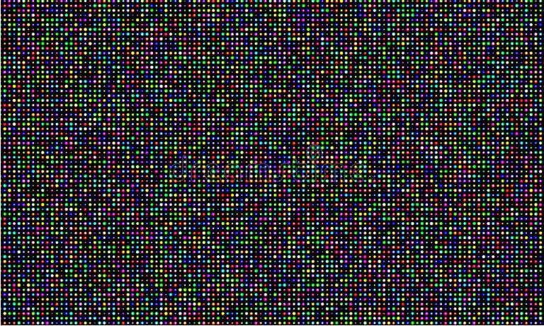 Color LED Video Wall Screen, RGB Color Light Diode Dot Grid Texture ...