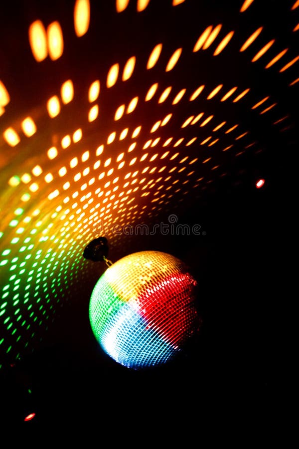 Color light ball stock image. Image of night, ball, cafe - 14561055