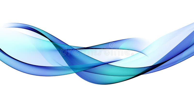 Color Light Blue Abstract Waves Design Stock Illustration ...
