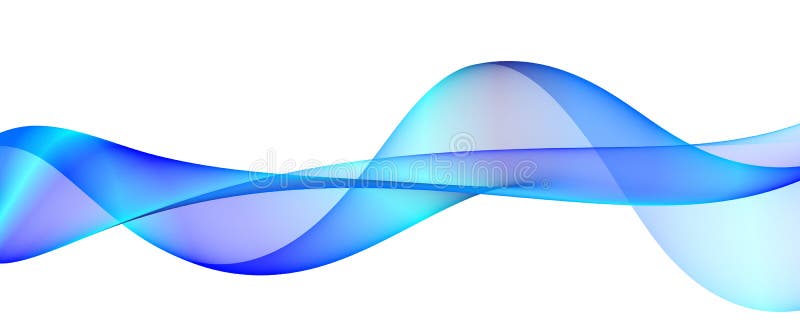 Color Light Blue Abstract Waves Design Stock Illustration ...