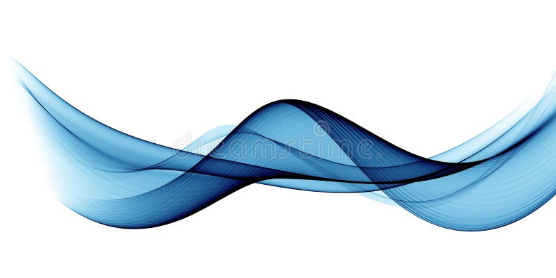 Color Light Blue Abstract Waves Design Stock Illustration ...