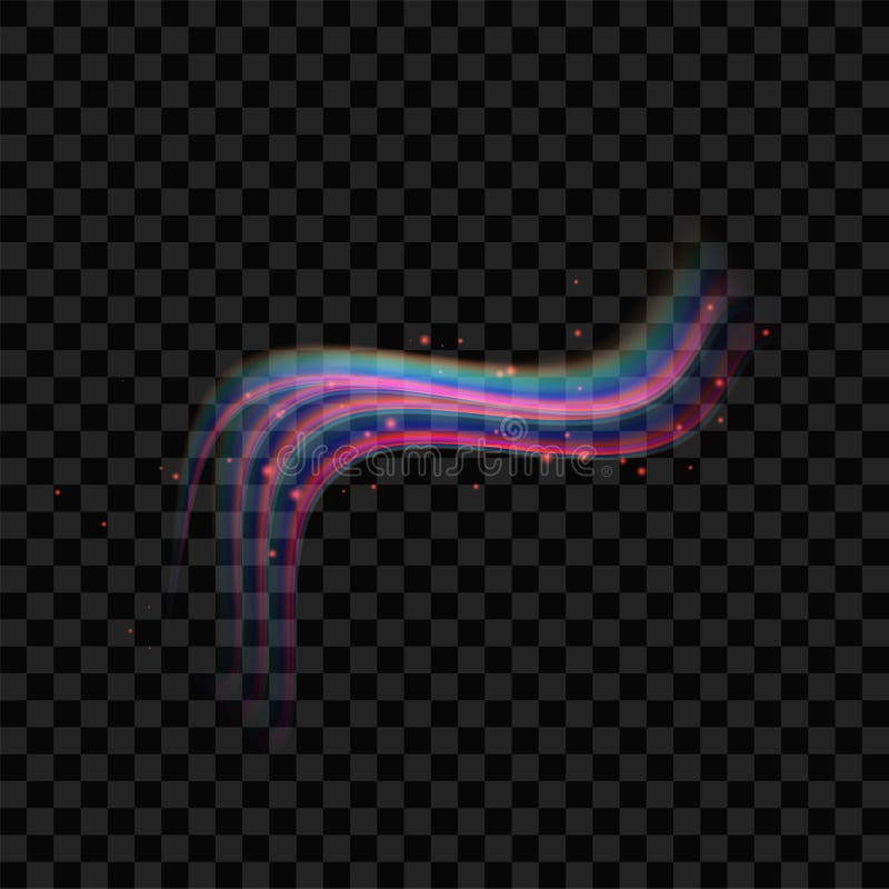 Color light effect stock vector. Illustration of decoration - 251269350