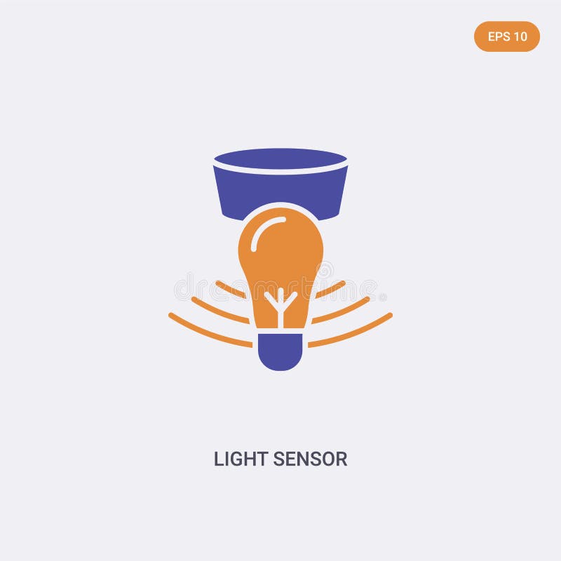 Light Sensor Vector Icon Sign Symbol Stock Illustration - Illustration ...