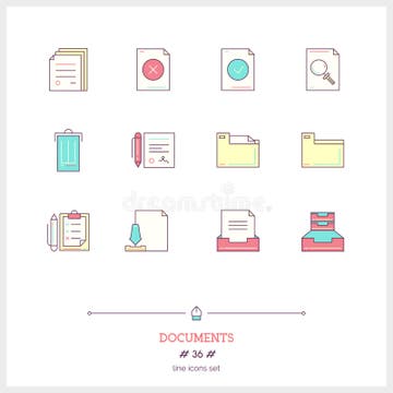 Office Document Stock Illustrations – 377,416 Office Document Stock ...