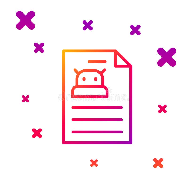 Color Technical Specification Icon Isolated on White Background ...