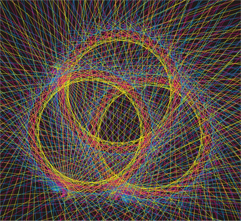 Color lines stock vector. Illustration of color, bleached - 3152057