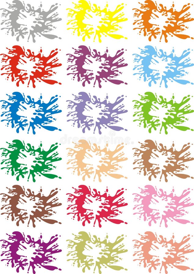 Color liquid stock vector. Illustration of environment - 30479304