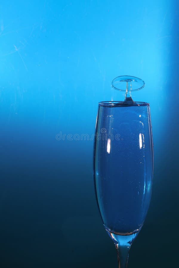 Color Liquid Splashing in the Glass Stock Image - Image of drop, glass ...