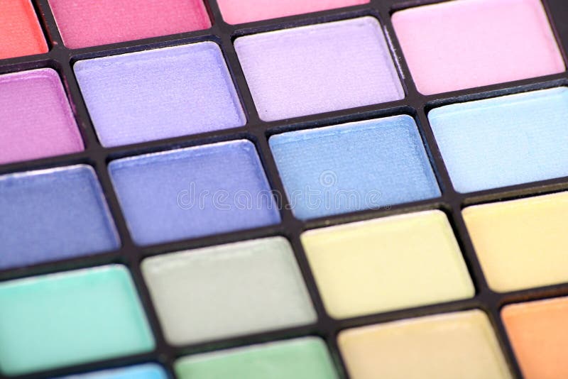 Color Makeup Palette stock photo. Image of color, multicolored - 11810816