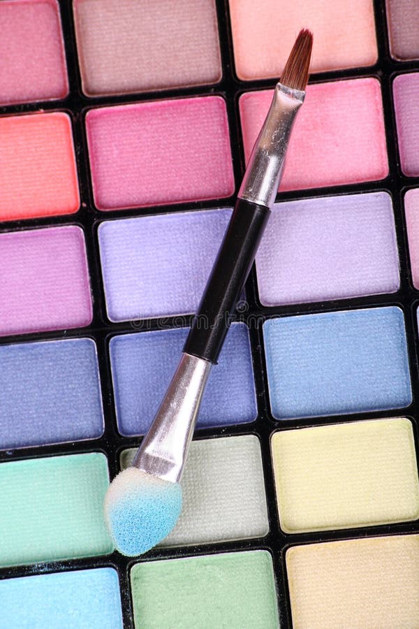 Color Makeup Palette stock image. Image of lifestyle - 11810893