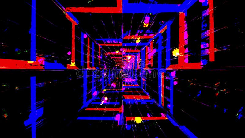 Color Map Color Effect 3d Illustration Background Wallpaper Stock ...