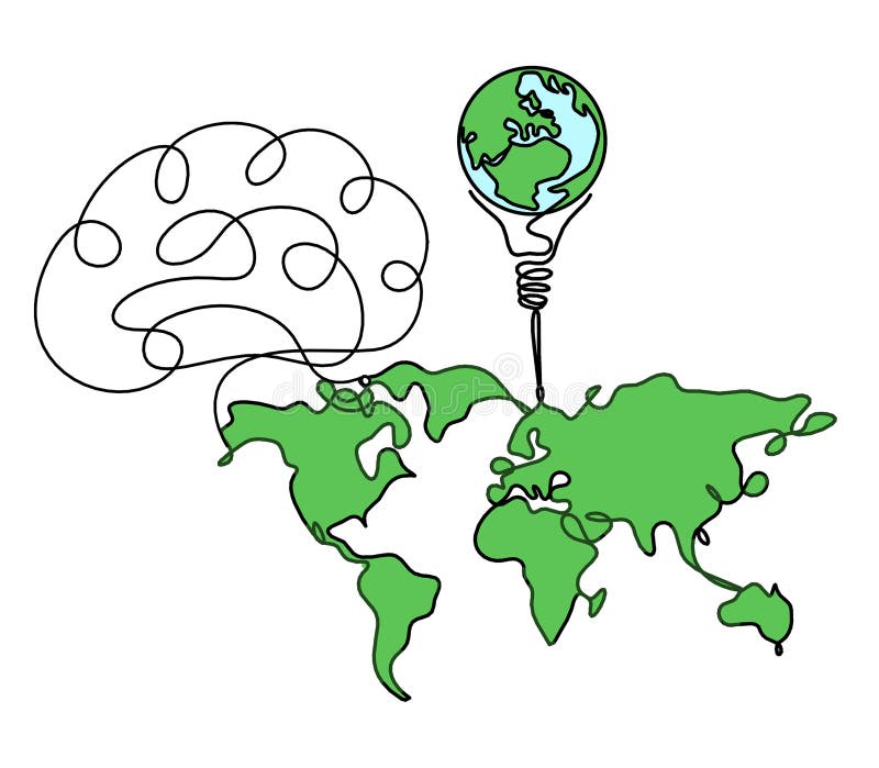 Earth Brain Stock Illustrations – 6,578 Earth Brain Stock Illustrations ...