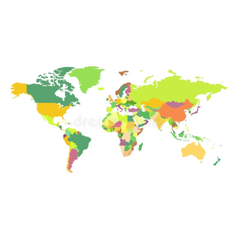 Divided World Concept stock illustration. Illustration of background ...