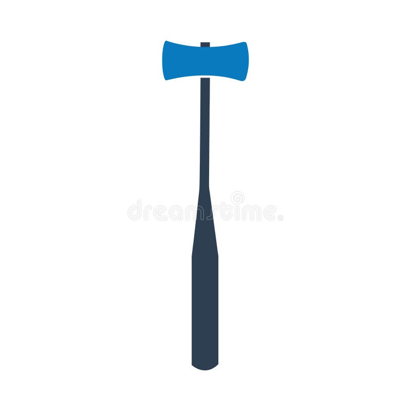 Color Medical Hammer Tool Eps Vector Icon. Stock Vector - Illustration ...