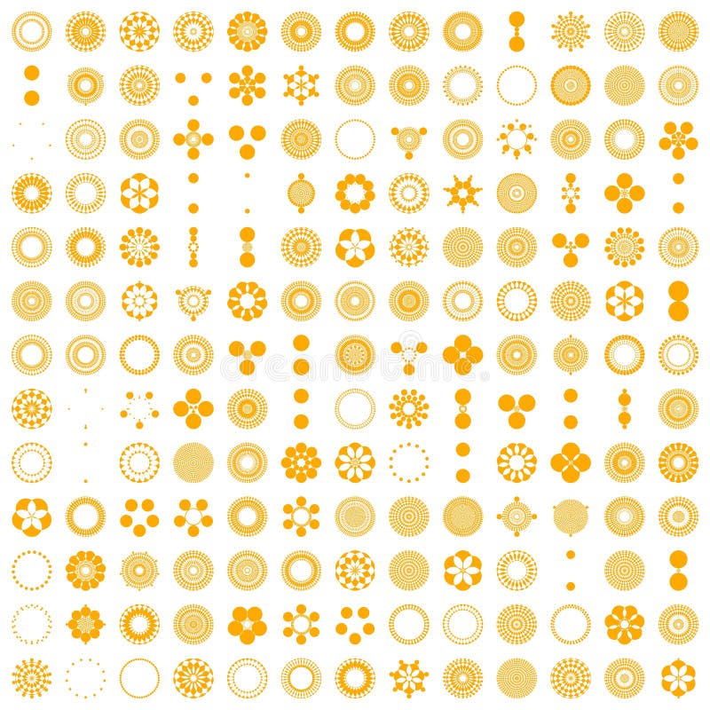 Color Micro Graphic Icons. Graphic Design Illustrations Stock ...