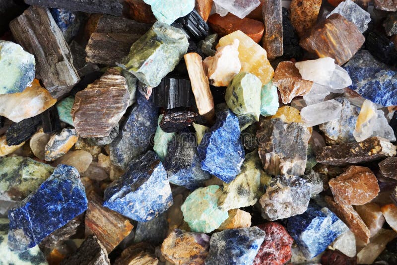 Color Mineral and Gems Background Stock Image - Image of esoteric ...