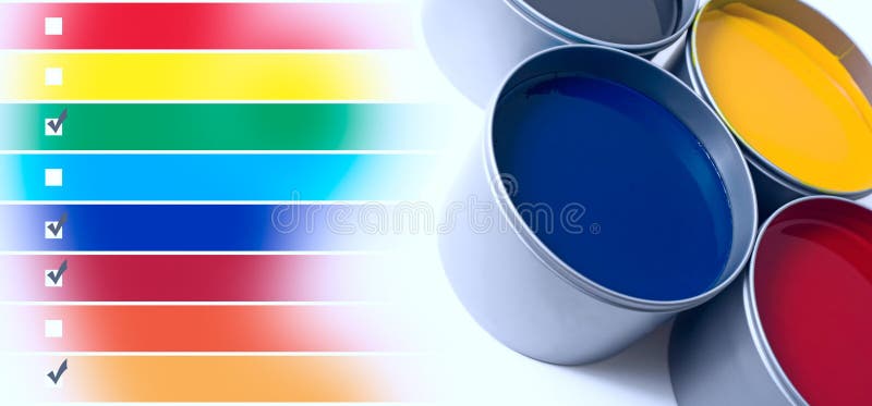 Color mix stock image. Image of paint, home, selector - 4955637