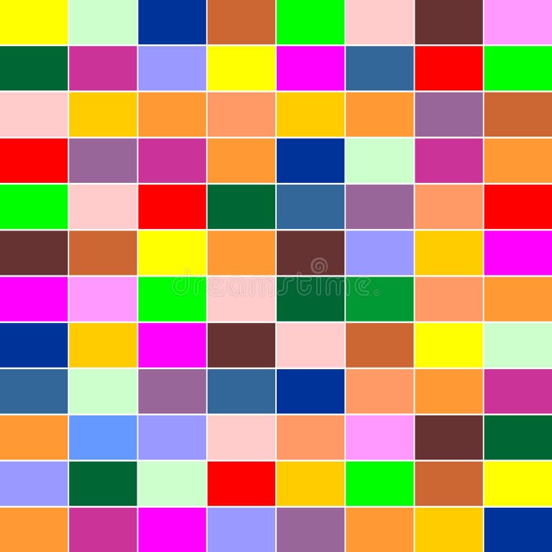 Color mosaic stock vector. Illustration of styling, abstract - 227688833