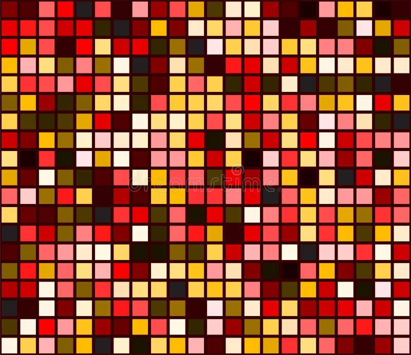 Color Mosaic. Colorful Background. Abstract Seamless Pattern Stock ...