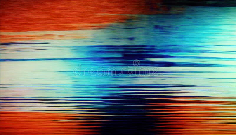 Color Motion Abstract Background Orange Blue Noise AI Generated Stock ...