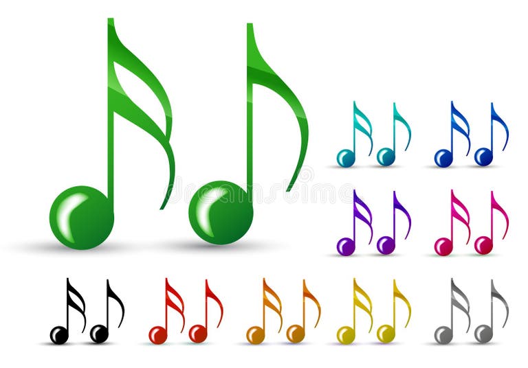 Three Color Notes Stock Illustrations – 560 Three Color Notes Stock ...