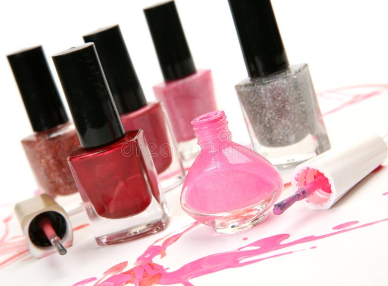 Color nail polish stock image. Image of nail, decorative - 21843497