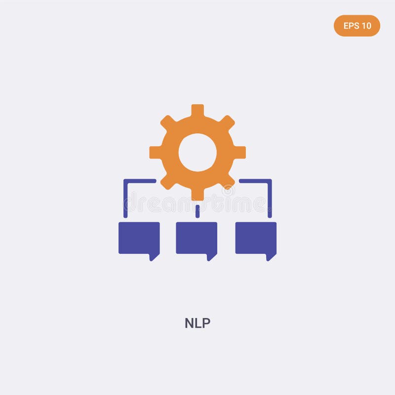2 Color Nlp Concept Vector Icon. Isolated Two Color Nlp Vector Sign ... 2 Color Nlp Concept Vector Icon. Isolated Two Color Nlp Vector Sign ...