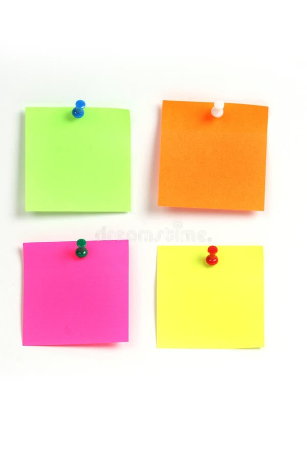 Color Notes stock image. Image of element, arts, attachment - 12535665