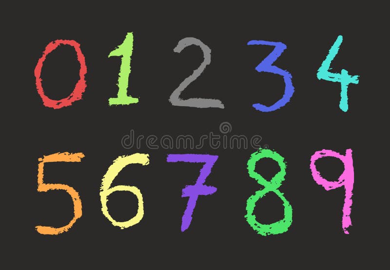 Creative Numbers Stock Illustrations – 40,060 Creative Numbers Stock ...