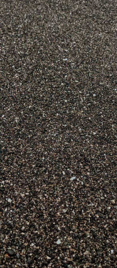 Color Oscuro De La Textura De Arena De La Playa Imagen de archivo ...