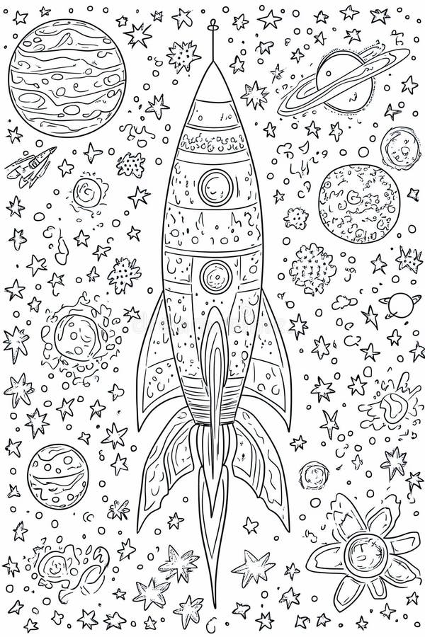 Exploring Solar System Drawing Stock Photos - Free & Royalty-Free Stock ...