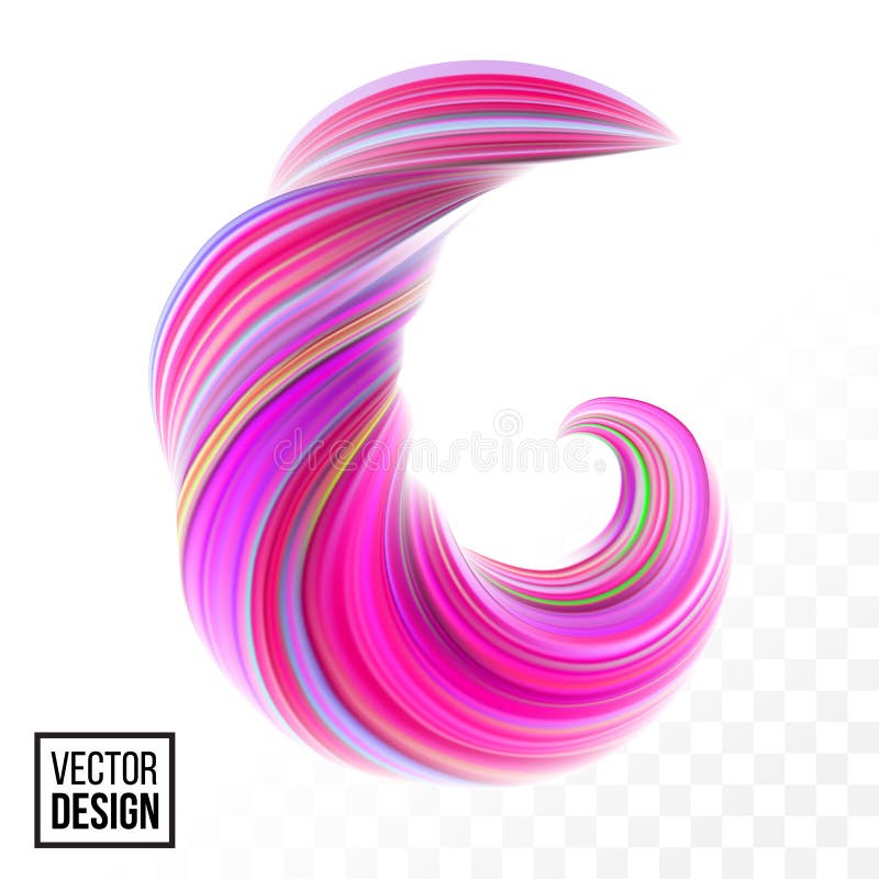 Color Paint Background Vector Abstract 3D Wave Stock Vector ...