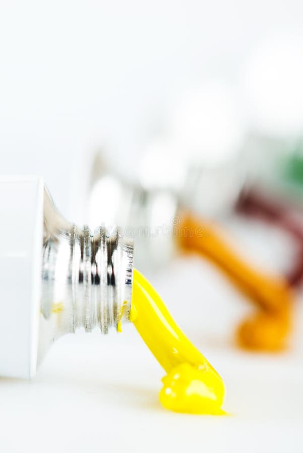 Color Paint tubes stock photo. Image of copy, paint, drawing - 30385578