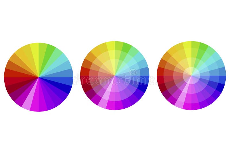 Pink Palette. Color Palette Concept. Flyer Design. Vector Illustration ...