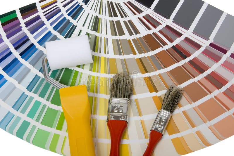 Color Palette with Color Patterns Stock Image - Image of design, colors ...