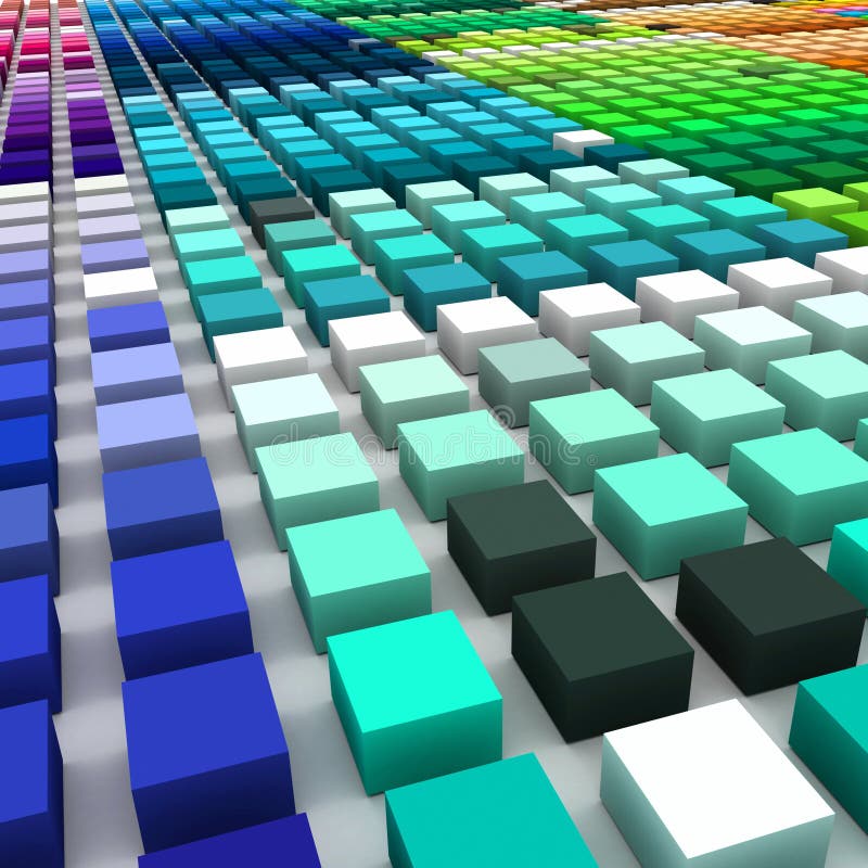Shades Color Blocks Stock Illustrations – 517 Shades Color Blocks Stock ...