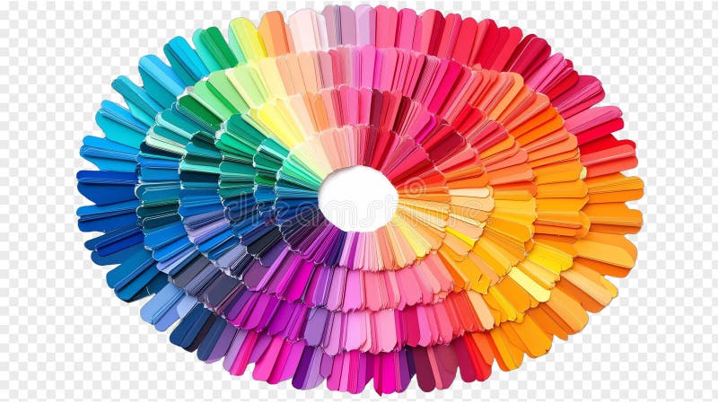 Color Palette Elements Set stock illustration. Illustration of canvas ...