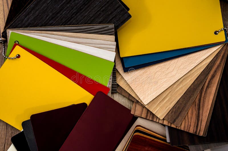 Color Palette for Furniture Stock Image - Image of table, laminated ...