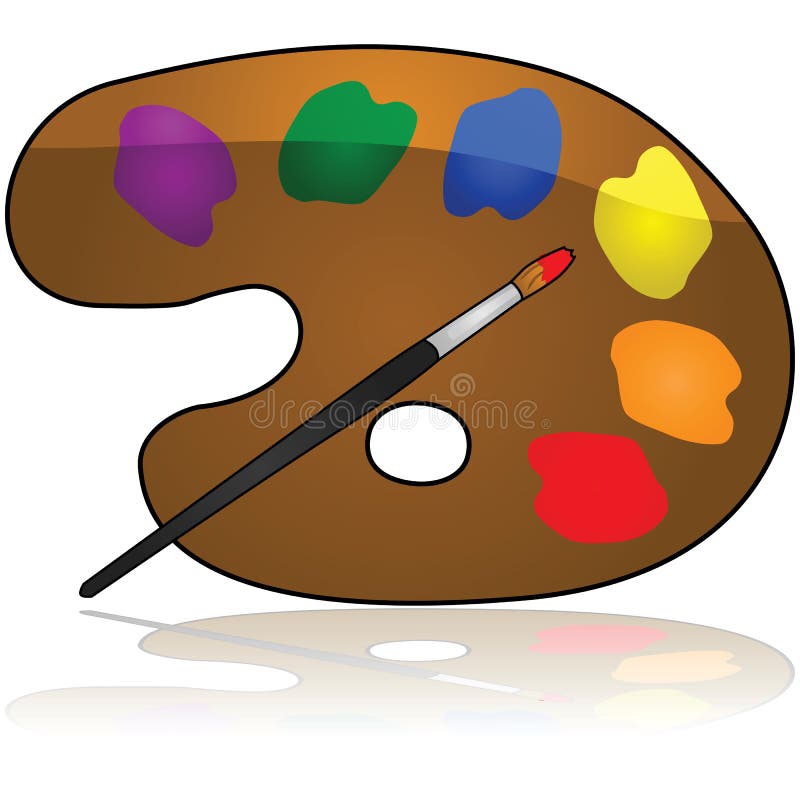 Color palette stock vector. Illustration of cartoon, orange - 37789013