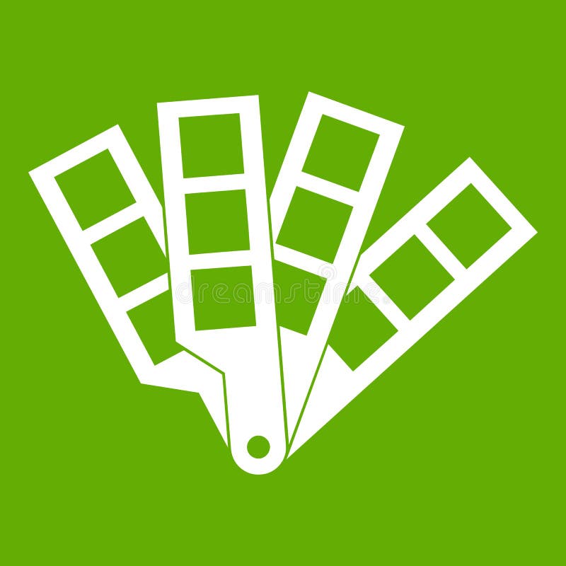 Color Palette Guide Icon Green Stock Vector - Illustration of designer ...