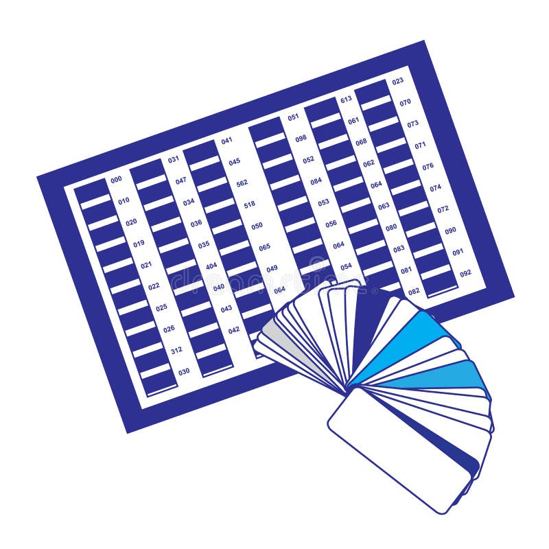 Color Matching Cards Stock Illustrations – 86 Color Matching Cards ...
