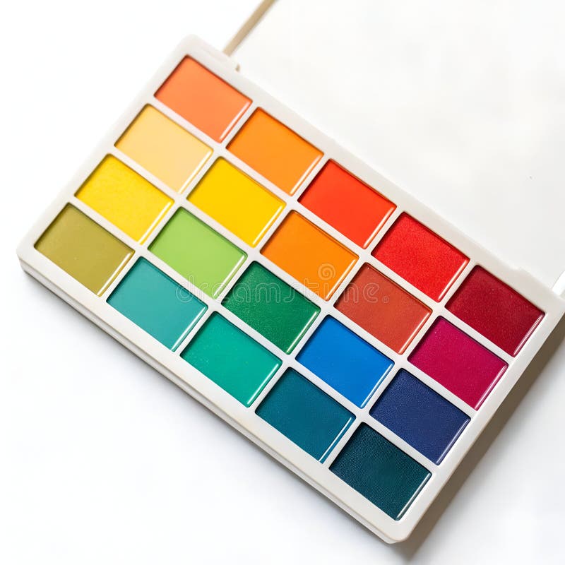 Color Palette stock illustration. Illustration of selection - 357386932