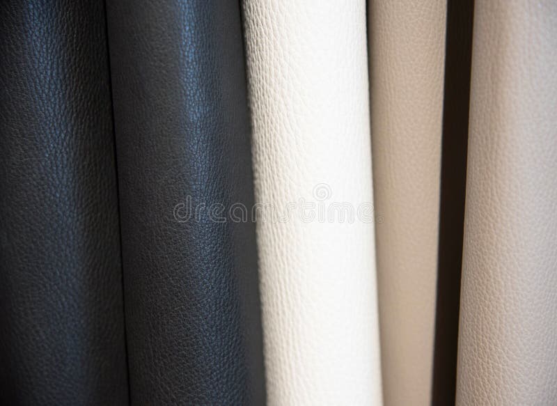 Color Palette Sample of Leather Material. Stock Photo - Image of ...